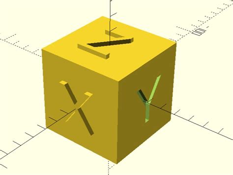 Parametric Xyz Calibration Cube By Bubblemakerworld Download Free 3d Models
