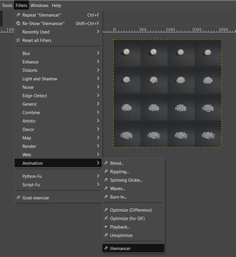 Sprite Sheets In Gimp Using Tilemancer Tutorial Yarsa Devblog