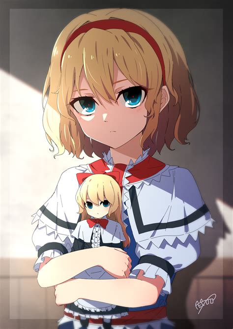 Alice Margatroid And Shanghai Doll Touhou Drawn By Necono Nekonosora Danbooru