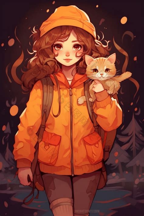 旅行女孩人物插画图片 包图网