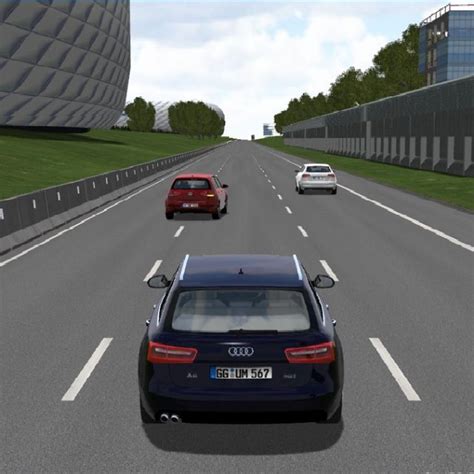 Vtd Virtual Test Drive Example Of A Simulation Scenario Download Scientific Diagram