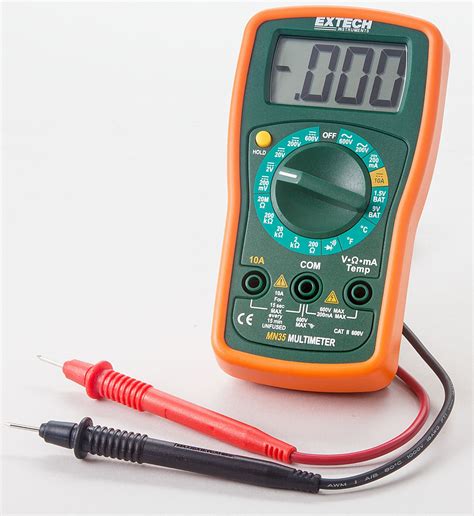 Extech Extech R Mn35 Series Compact Basic Features Digital Multimeter 2000 Instrument