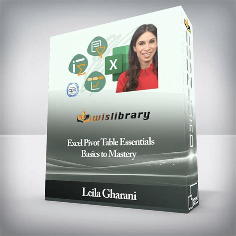 leila gharani master excel power query beginner to pro including m