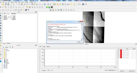 Error Using The QGIS Terrain Profile Plug In Geographic Information Systems Stack Exchange
