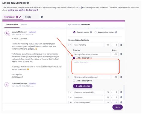 📣 Update New Qa Scorecard Concept Kaizo