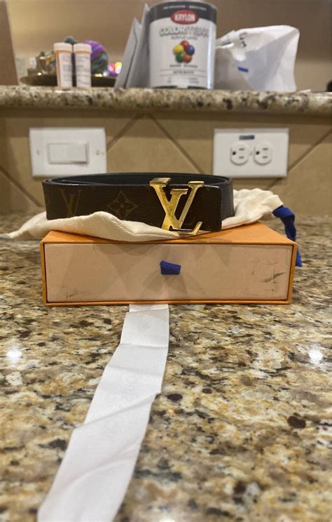 Real Louis Vuitton Belt Box