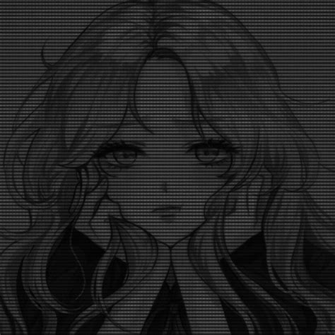 ч б арт аниме девушка Фотографии профиля Лесные татуировки Рисунки девушки