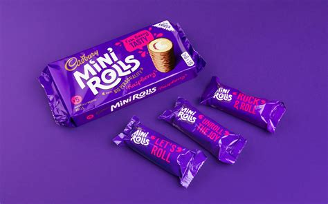 New Look Cadbury Mini Rolls Roll Out Design Week New Look Cadbury Mini Rolls Roll Out Design Week
