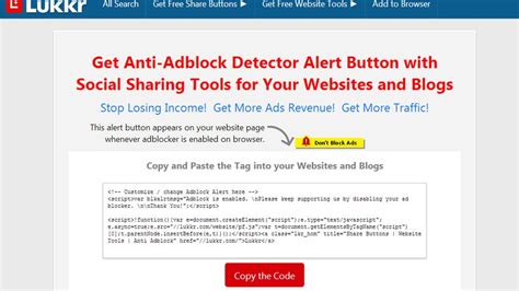 Best Anti Adblock Script The Best Anti Adblock Script For Websites And Blogs Disable Ad