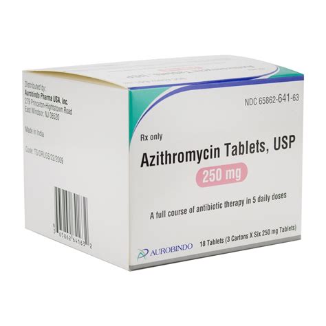 Azithromycin 250 Mg Tablets 18 Count Mcguff