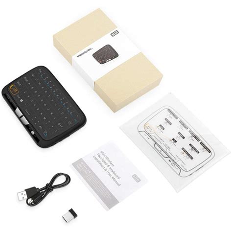 Mini Wireless Touchpad Keyboard H18