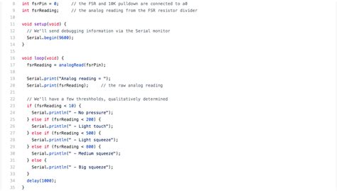 งาน Arduino 3 Force Sensor