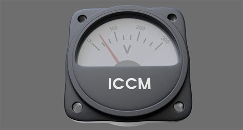 Procedural Analog Voltmeter 3D Model 49 Dae 3ds Fbx Stl Obj