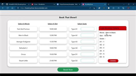 Backend Capstone Project Almabetter Bookmyshow Clone Youtube