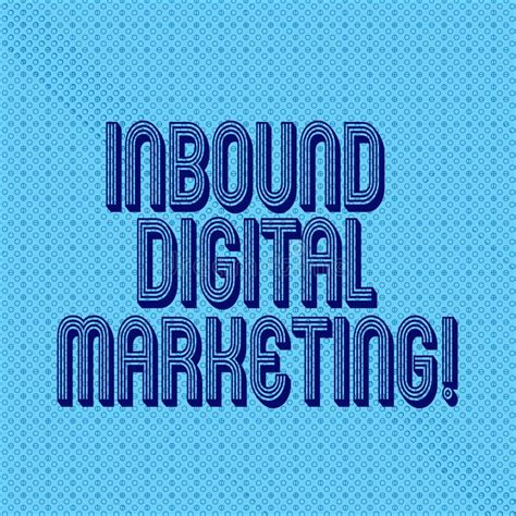 Handwriting Text Writing Inbound Digital Marketing Concept Meaning