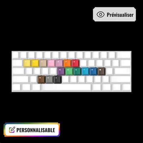 Boutique Keycaps Azerty Iso Fr Personnalisable