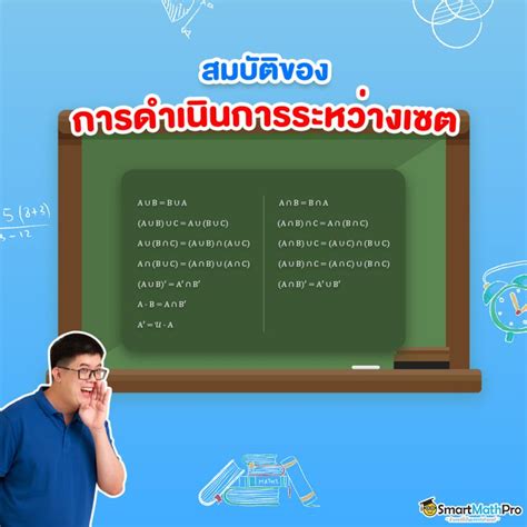 เซต Set คืออะไร สรุปเนื้อหาเซต ม 4 พร้อมโจทย์และเฉลย
