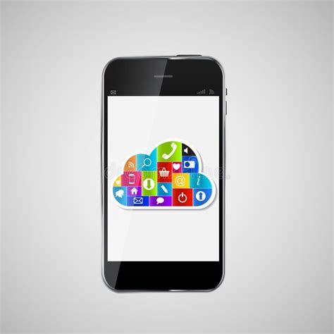 Cloud Computing Concept Vector Illustration Stock Illustrations