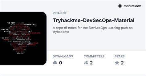 Tryhackme Devsecops Material Ecosystem Directory Market Dev