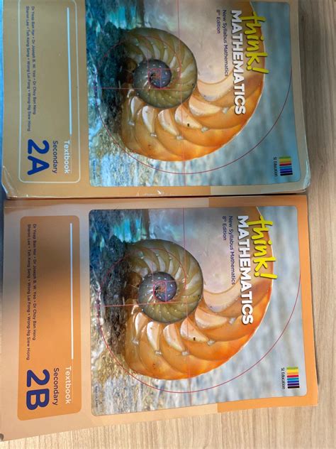 Sec 2 Express Maths Textbooks 2a And 2b Hobbies And Toys Books And Magazines Textbooks On Carousell