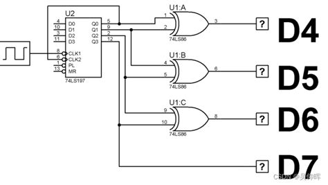 数字电路实验二:fpga实验箱内置单脉冲测试、数码管基础测试、74ls197产生8421码循环测试信号、实现8421码 >格雷码译码器、3 8 数字电路实验二:fpga实验箱内置单脉冲测试、数码管基础测试、74ls197产生8421码循环测试信号、实现8421码 >格雷码译码器、3 8