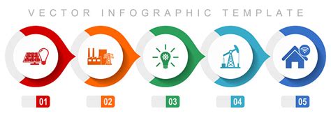 산업 및 기술 평면 디자인 인포 그래픽 템플릿 재생 에너지 발전소 석유 및 가스 벡터 아이콘 컬렉션과 같은 기타 기호 공장 산업