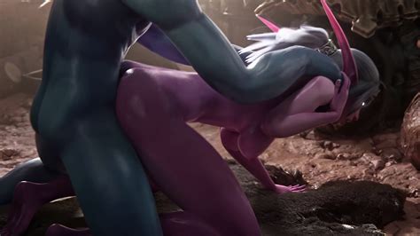 Animation 3d Doggystyle Sex Fantasy She Loves When Her Holes Are