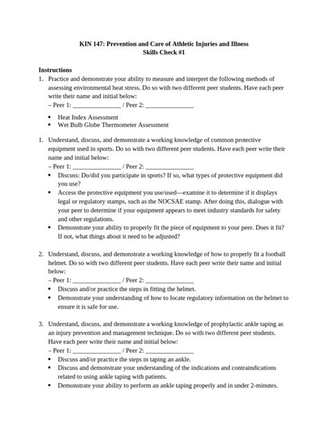 kin 147 skills check 1 pdf