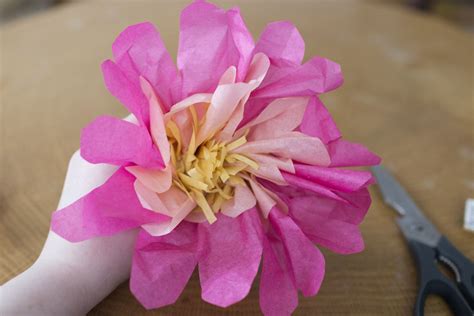 How To Make Tissue Paper Flowers