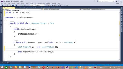Lecture24 Rdlc Report For View Products Using Cnet Urduhindi Youtube