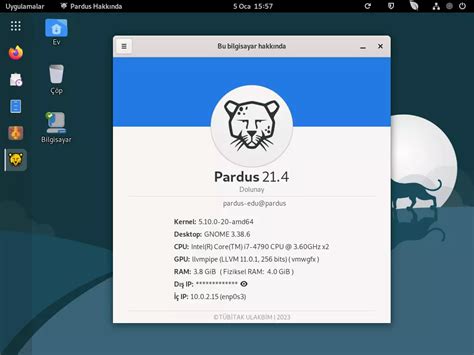 Pardus 214 Eğitim Sürümü Yayımlandı Pardus TÜbİtak