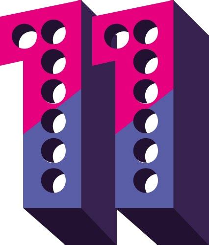 number eleven vector images over 1 000