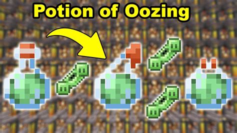 How To Make A Potion Of Oozing In Minecraft YouTube