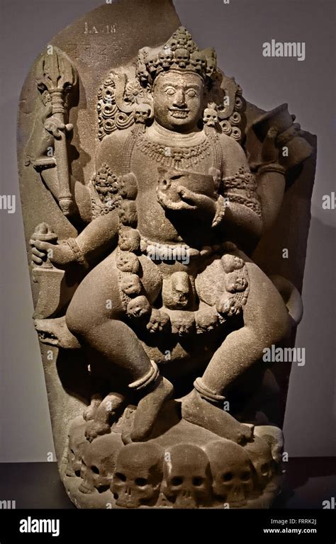 Bhairava Is A Frightening Form Of Shiva The Hindu God 13th Century