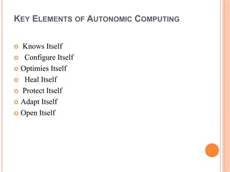 Autonomic Computing Ppt Pptx Computing Technology And Computing