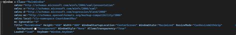 Error When Adding A Property To My Xaml Code Microsoft Qanda