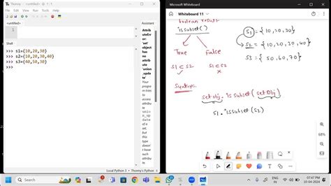 Day 191 Sets In Python Part 2 Youtube