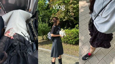 Vlog 직장인 브이로그 매주 결혼식 가는 프로 하객룩 봄여름옷 쇼핑 모노하 아모멘토 에핑글러 오르 언박싱 화실 전시회 예술의 전당 베르나르 뷔페전