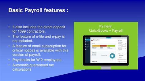 PPT QuickBooks Payroll PowerPoint Presentation Free Download ID 7578519