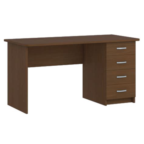 Стол письменный «Сити 4 1450 × 650 × 748 мм цвет орех мария луиза