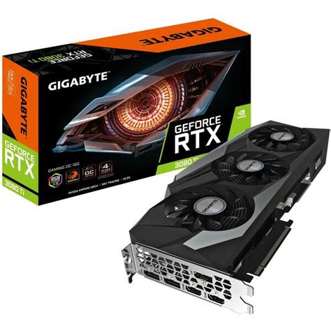 Gigabyte GV-N308TGAMING OC-12GD GeForce RTX 3080 Ti GAMING OC 12GB ...