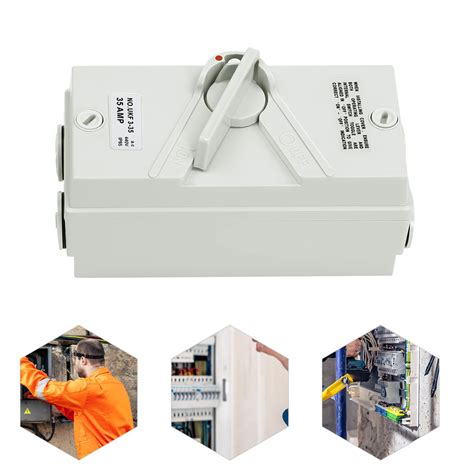 Pc Silver White Isolation Switch Safety Isolation Switch 3 Pole