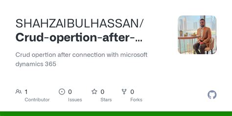 Github Shahzaibulhassancrud Opertion After Connection With Microsoft