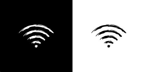 Icon Vector Hotspot Wifi Grunge Vector Art At Vecteezy