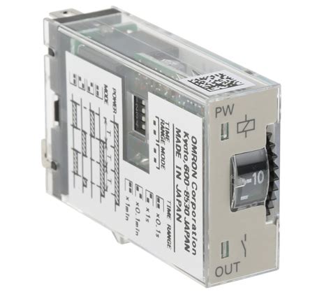 Omron Multi Function Timer Relay 24v Dc 01 S → 10min Chassis Mount