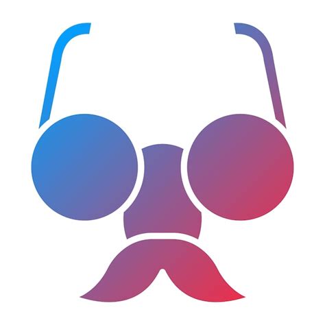 Premium Vector Vector Design Fun Glasses Icon Style