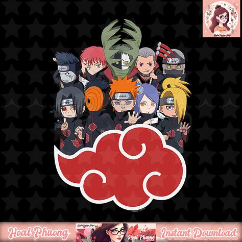 Naruto Shippuden Akatsuki Group Sd Png Digital Download In Inspire