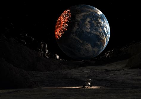 Exploding Earth Scenes Cgtrader