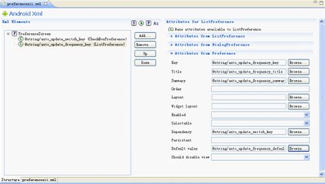 Android中sharedpreferences和preferenceactivity的存取数据实现两个activity分别可以向