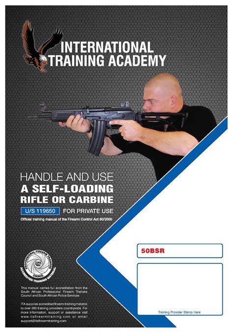 Handle Or Use A Semi Auto Rifle Self Loading Rifle Or Carbine Sfc